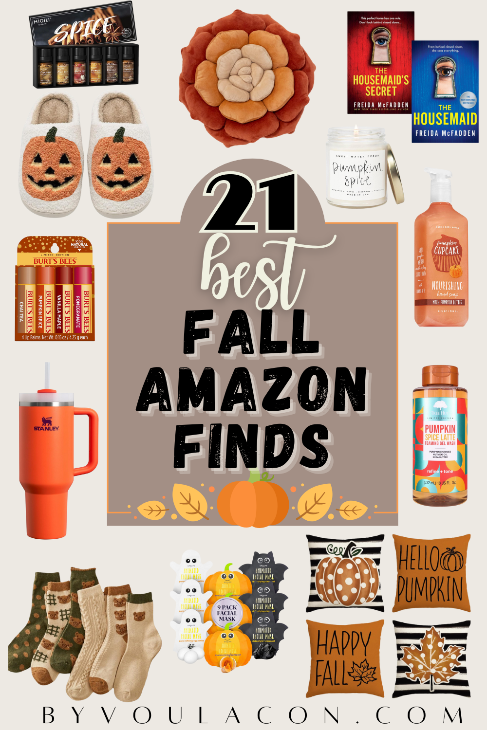 21 Best Fall Amazon Finds For The Ultimate Cozy Vibes - ByVoulaCon